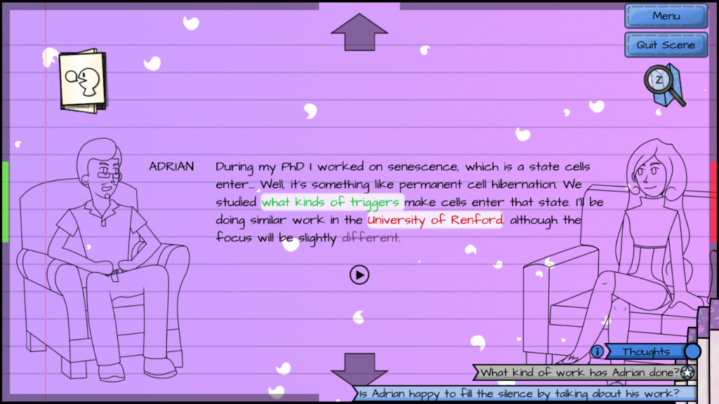 Dialogue | Tea-Powered Games